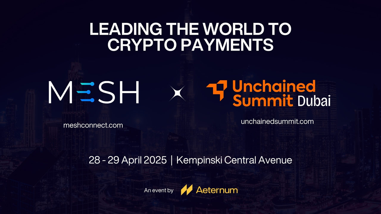 Mesh Joins Unchained Summit as Platinum Sponsor to Advance Crypto ...